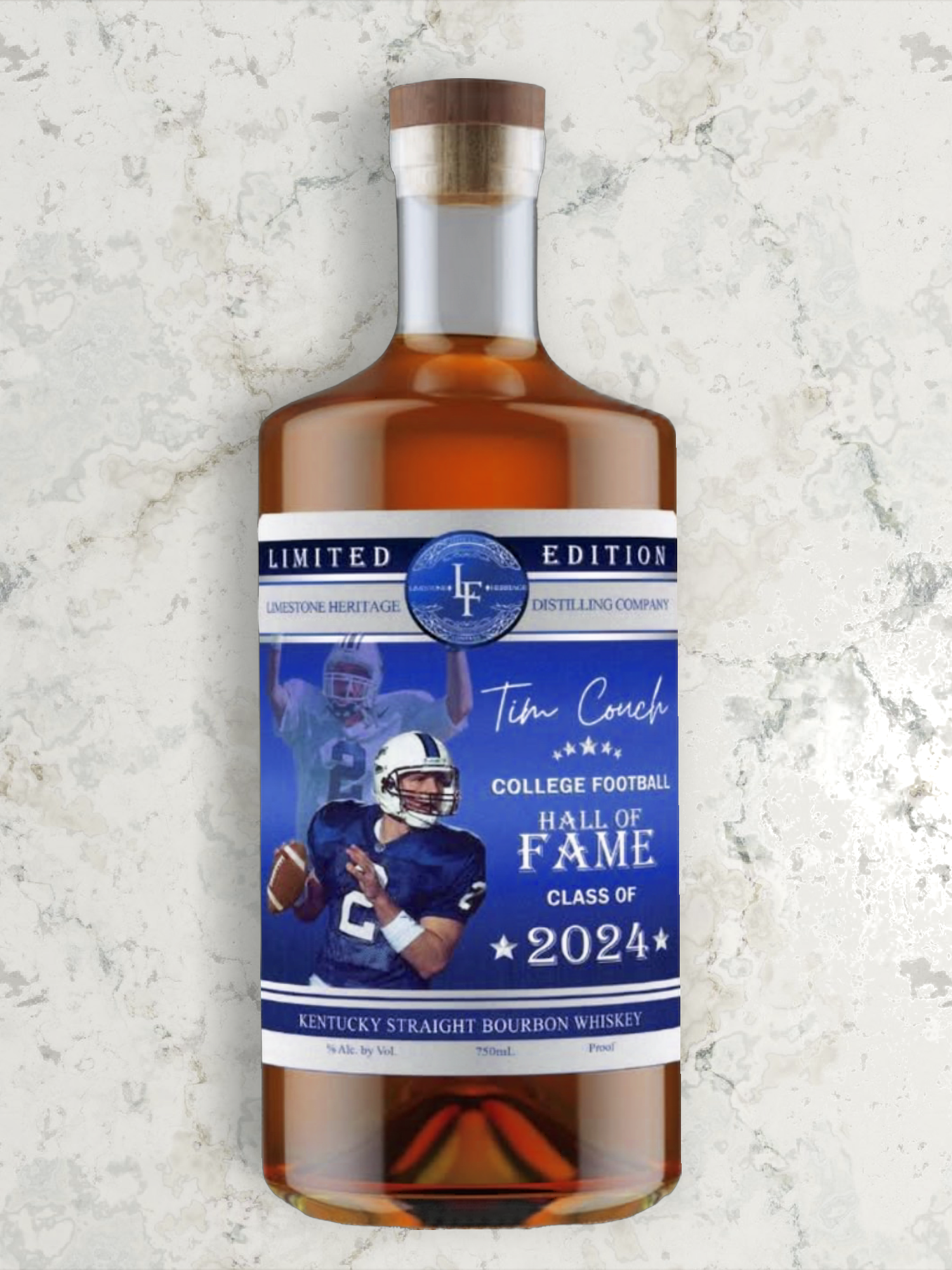 Tim Couch HOF Limited Edition by Limestone Farms Bourbon | The Barrel ...