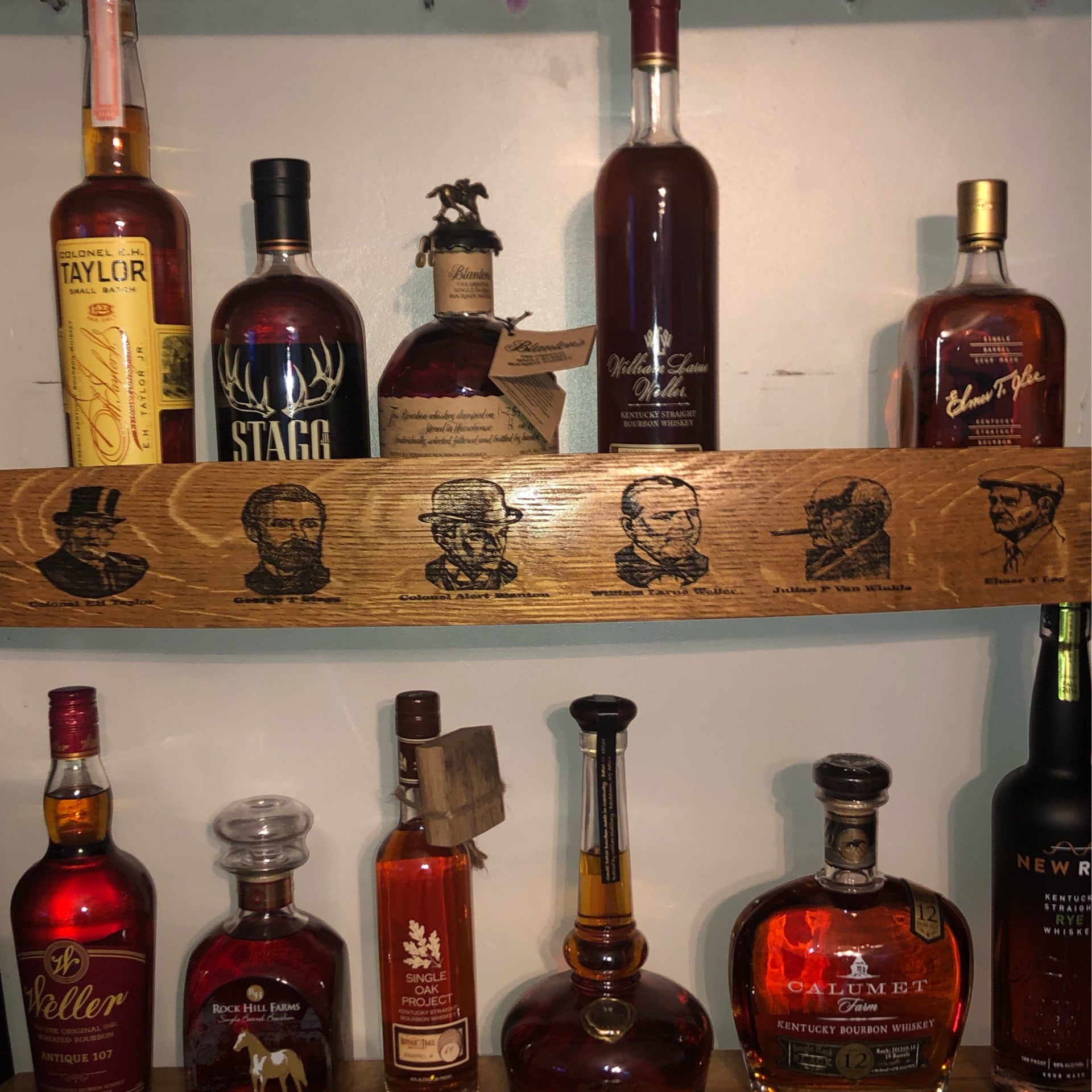 Legends Of Bourbon Triple Model Shelf | The Barrel Market